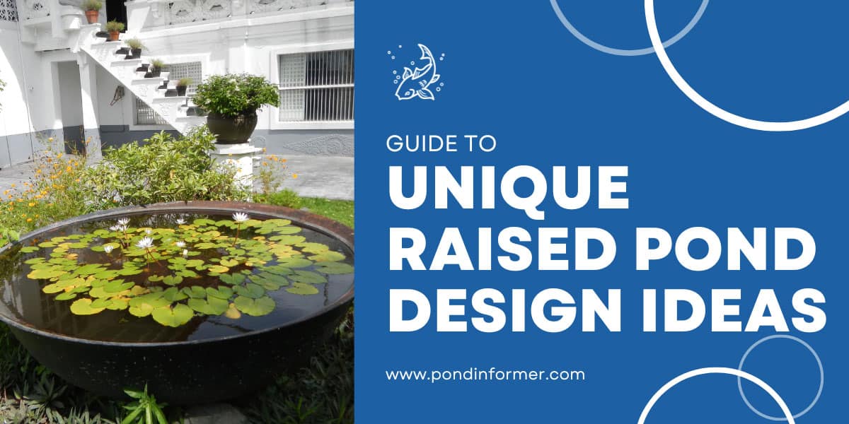 27 Raised Pond Ideas for Small Gardens - Pond Informer