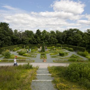 25 Garden Design Ideas for Square Gardens - Pond Informer