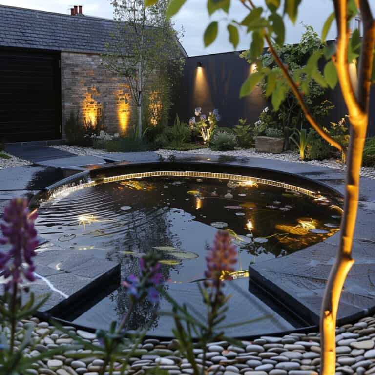 21 Circular Koi Pond Designs - Pond Informer