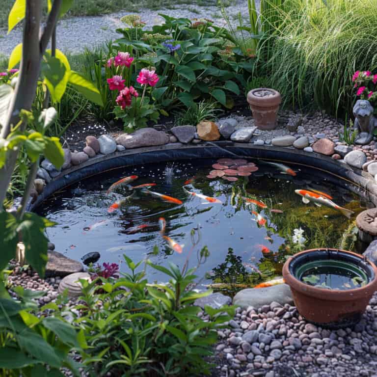 21 Circular Koi Pond Designs - Pond Informer