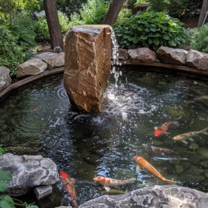 21 Circular Koi Pond Designs - Pond Informer