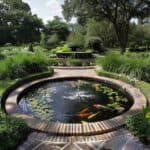21 Circular Koi Pond Designs - Pond Informer