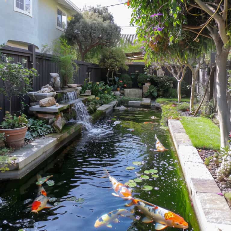 30 Amazing Narrow Koi Pond Designs - Pond Informer