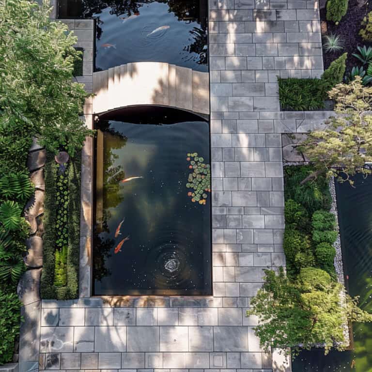 25 Rectangular Koi Pond Designs - Pond Informer