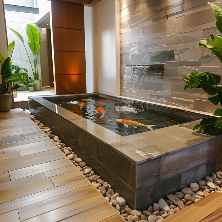 25 Rectangular Koi Pond Designs - Pond Informer
