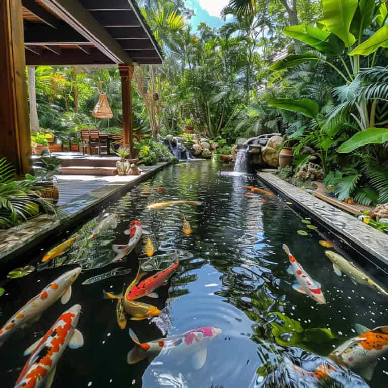 25 Rectangular Koi Pond Designs - Pond Informer