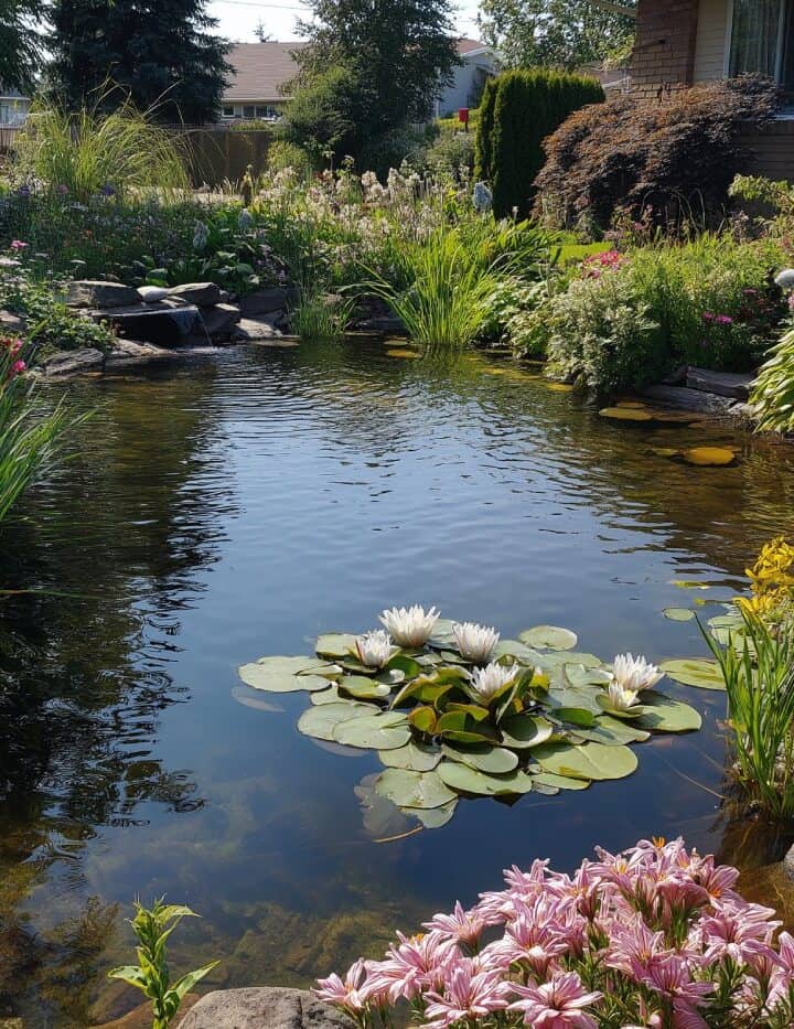 18 Front Yard Pond Ideas